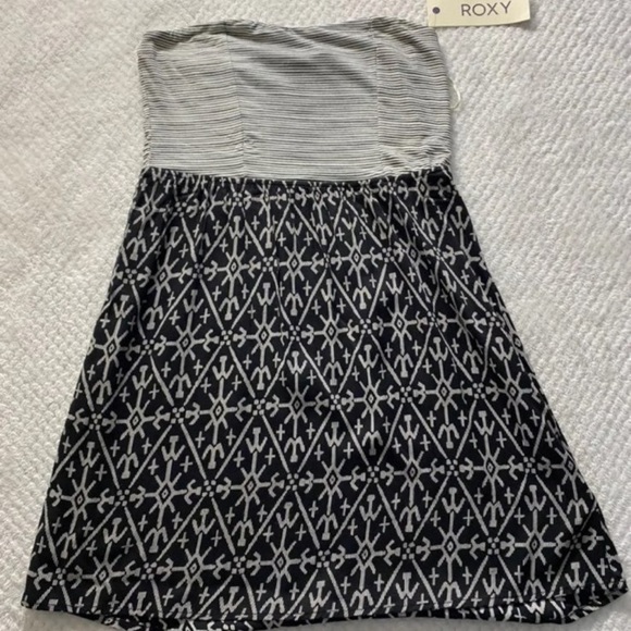 Roxy | Dresses | New Nwt Roxy Strapless Sun Dress Pattern Dress | Poshmark